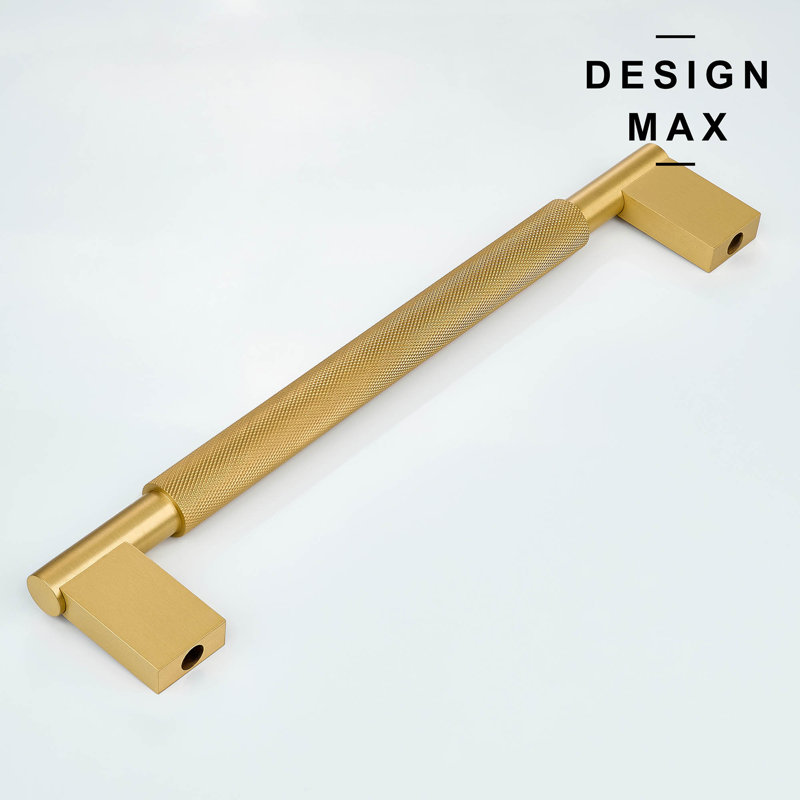 Design Max Square Base Modern Solid Brass Appliance Pull | Wayfair